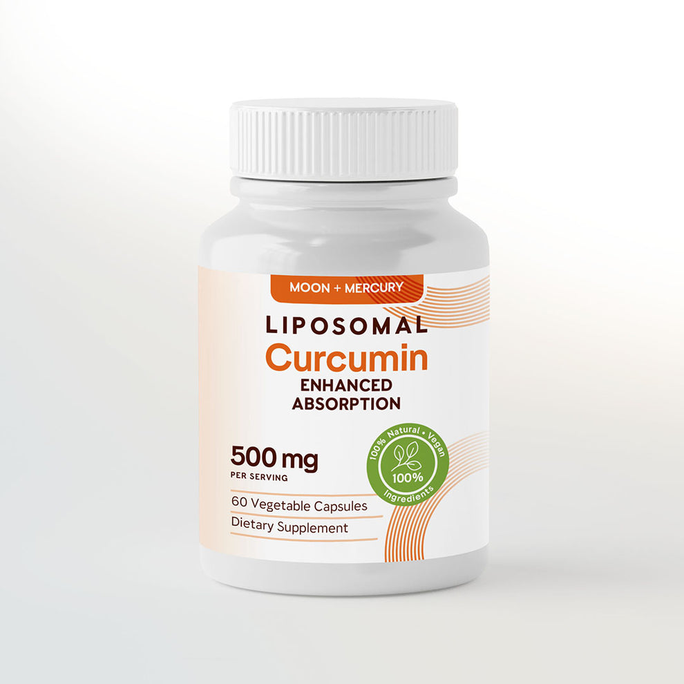 Liposomal Curcumin 500mg - Moon+Mercury – Moon + Mercury